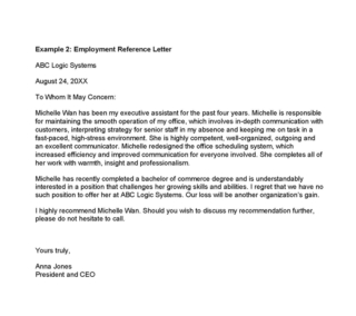 30 Best Reference Letter Examples [Writing Tips]