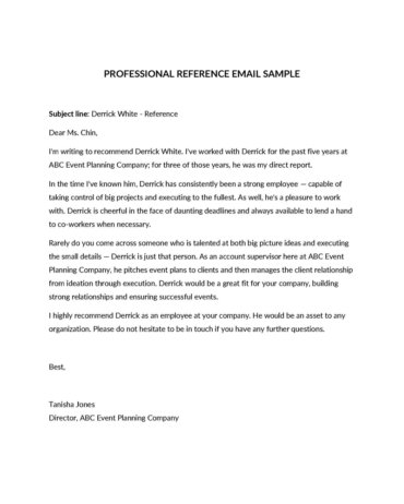 30 Best Reference Letter Examples [Writing Tips]