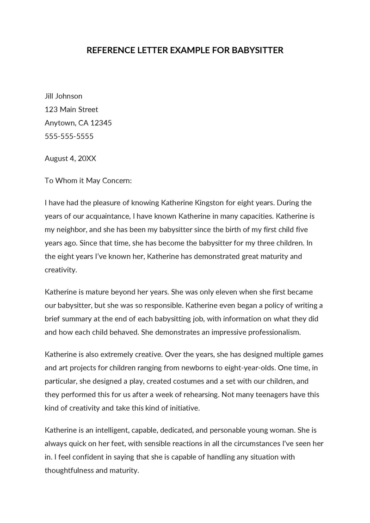 30 Best Reference Letter Examples [Writing Tips]