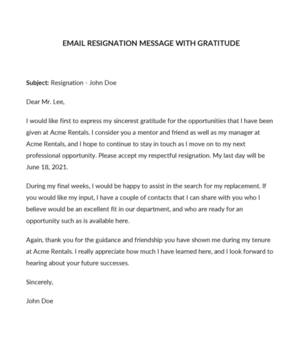 Heartfelt Resignation Letter | How to Write [16 Examples]