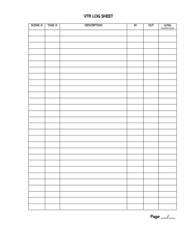 30 Free Daily Activity Log Templates (Excel, Word, PDF)