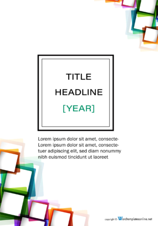 48 Amazing Cover Page Templates | Word, Illustrator, PDF