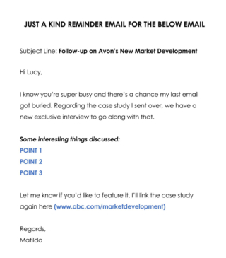 16 Friendly Reminder Email Examples (How to Write)