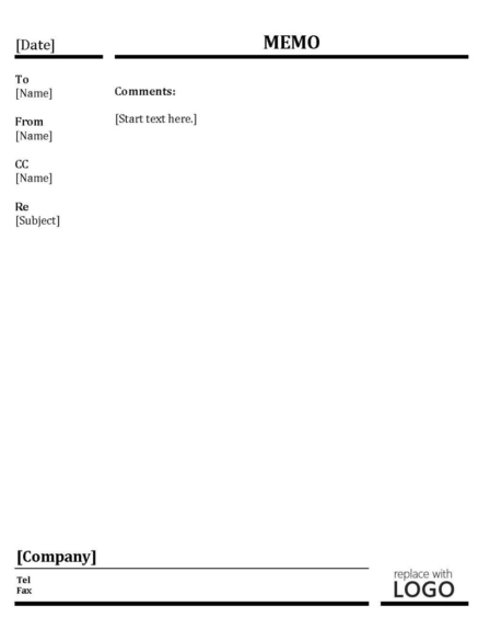 15 Free Memo Templates (Word | PDF) - Edit & Print