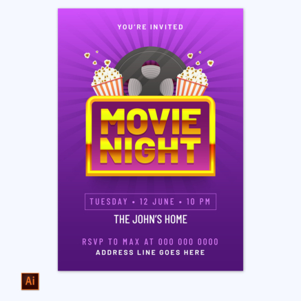 30 Amazing Movie Poster Templates (Editable)
