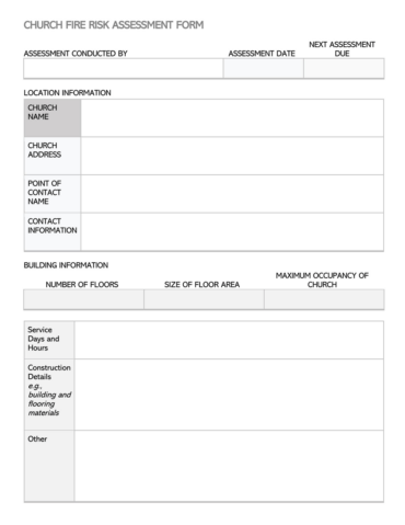 20 Free Risk Assessment Templates | Word - Excel