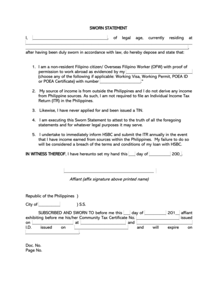 How to Write Your Own Legal Statement of Facts (with Samples)