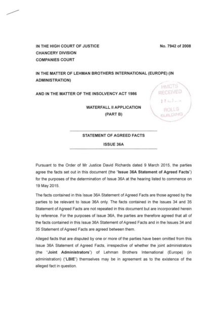 How to Write Your Own Legal Statement of Facts (with Samples)