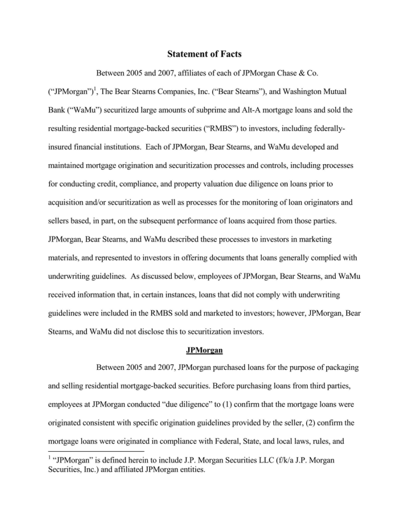 How to Write Your Own Legal Statement of Facts (with Samples)