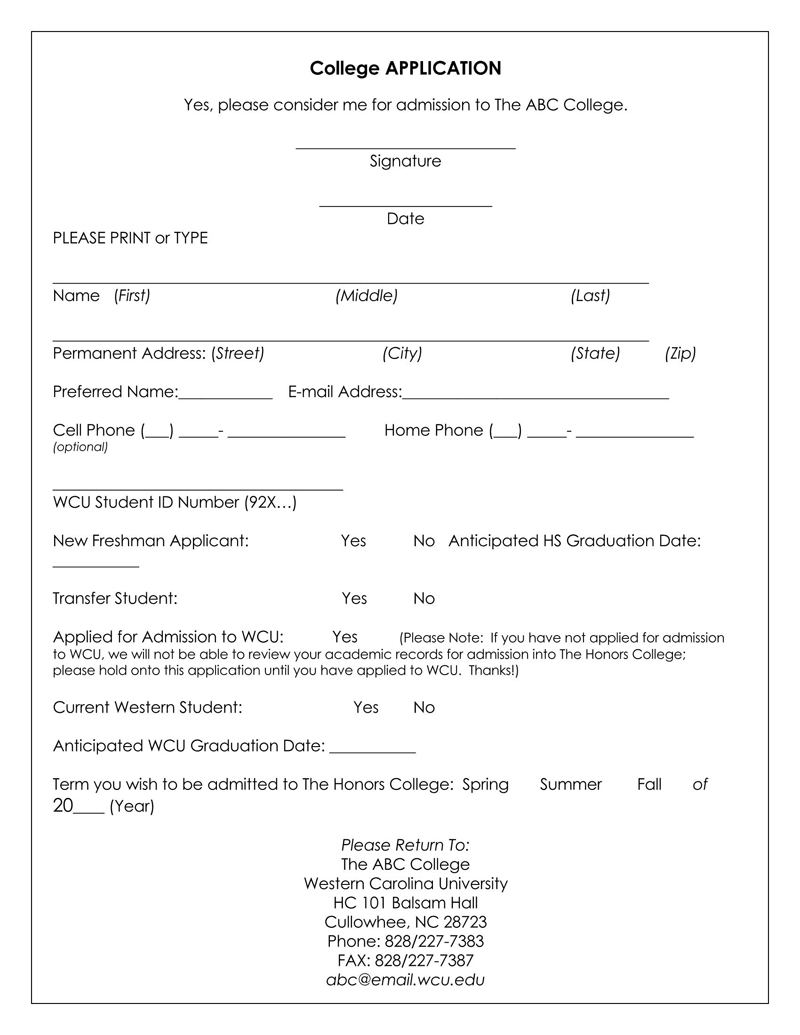 How to Fill College Admission Form (Expert Guide - Examples) How to Fill College Admission Form (Expert Guide - Examples)