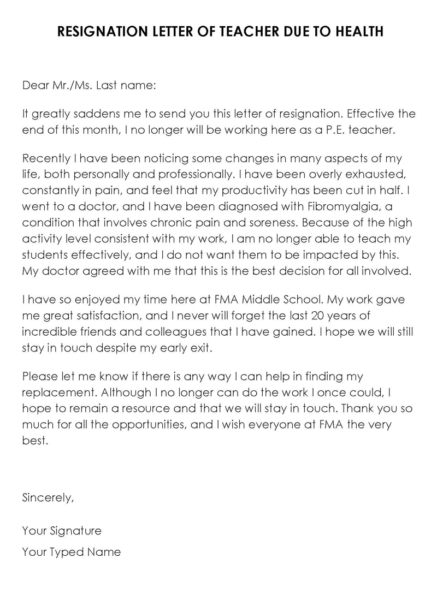 How to Write a Teacher Resignation Letter (18 Best Samples)