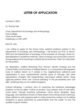 How to Write a Job Application Letter? (30 Best Examples)