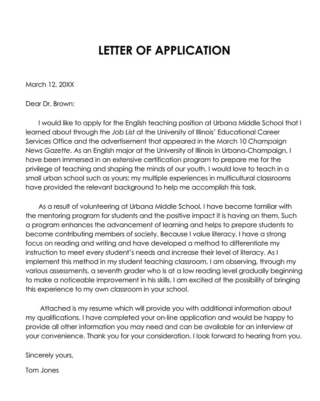 How to Write a Job Application Letter? (30 Best Examples)