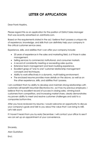 How to Write a Job Application Letter? (30 Best Examples)