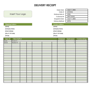 10+ Free Delivery Receipt Templates (Word | PDF)