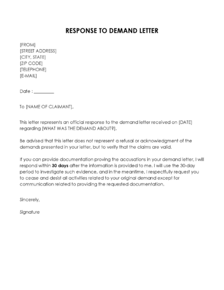 Free Demand Letter Templates (22 Types) | Guide & Tips