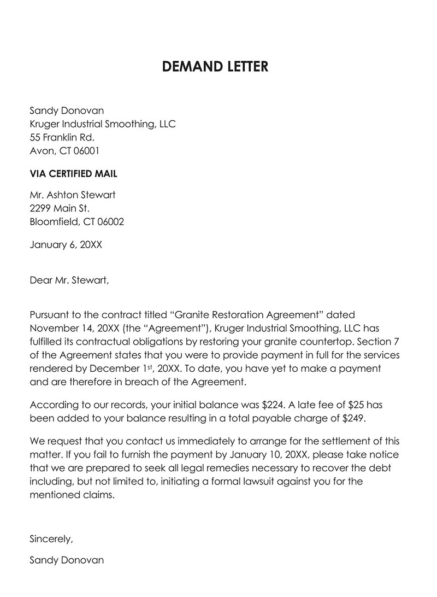 Free Demand Letter Templates (22 Types) | Guide & Tips