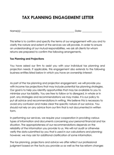Engagement Letter - Uses, Format, Free Templates