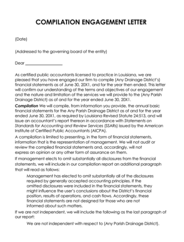 Engagement Letter - Uses, Format, Free Templates