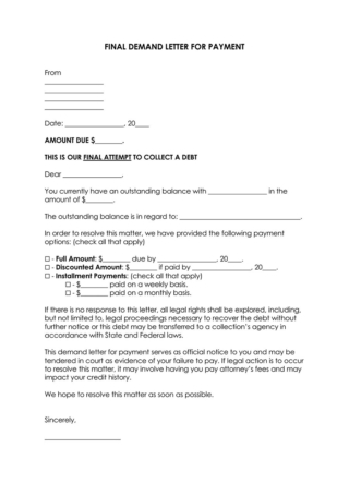 Free Demand Letter Templates (22 Types) | Guide & Tips