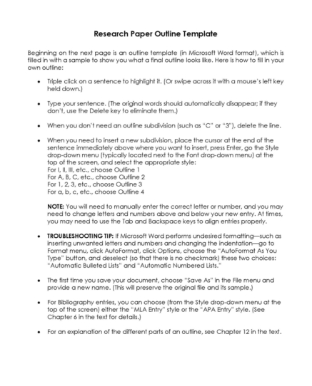 20 Free MLA Format Templates | Essay Format Examples