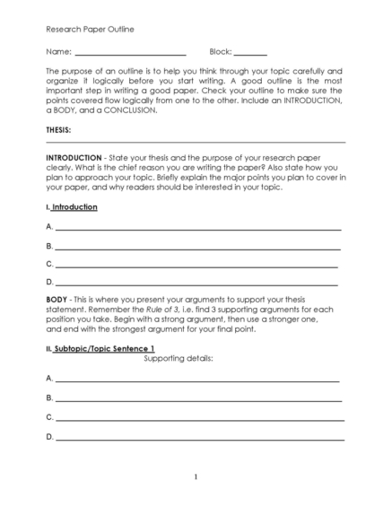 20 Free MLA Format Templates | Essay Format Examples