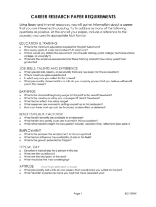 20 Free MLA Format Templates | Essay Format Examples