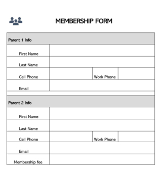 Free Membership Form Templates | What to Include (Examples)