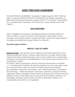 22 Free Purchase Agreement Templates (Word)