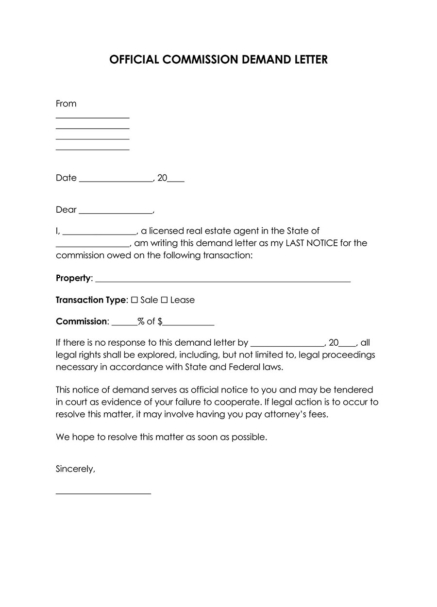 Free Demand Letter Templates (22 Types) | Guide & Tips