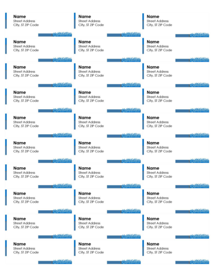 Free Editable Return Address Label Templates (Word, PDF)