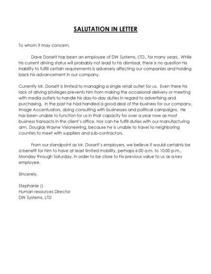 To Whom It May Concern: 48 Proper Use Examples