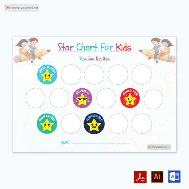 12 Free Behavior Chart Templates for Kids