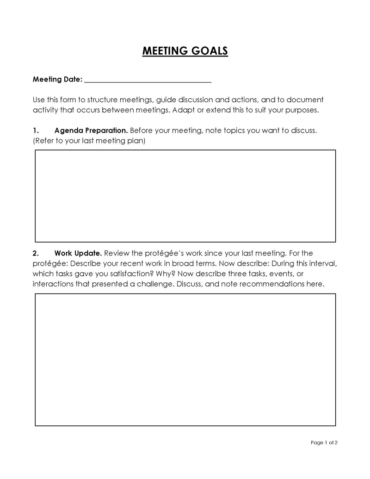 26 Free Goal-Setting Templates (Word, Excel, Printable)