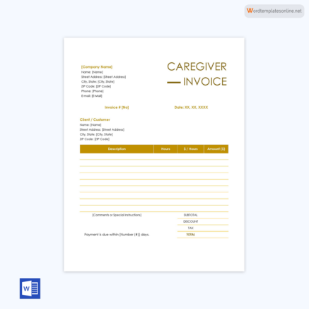 28 Free Medical Receipt (Bill) Templates - Word, PDF