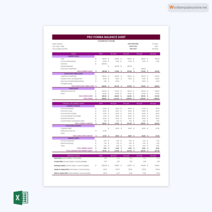 Free Financial Statement Templates (Excel)