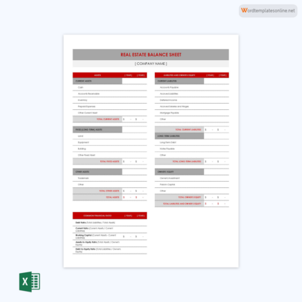 Free Financial Statement Templates (Excel)