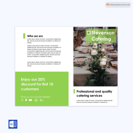 20 Free Postcard Templates for MS Word (Editable)