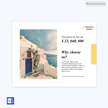 20 Free Postcard Templates for MS Word (Editable)