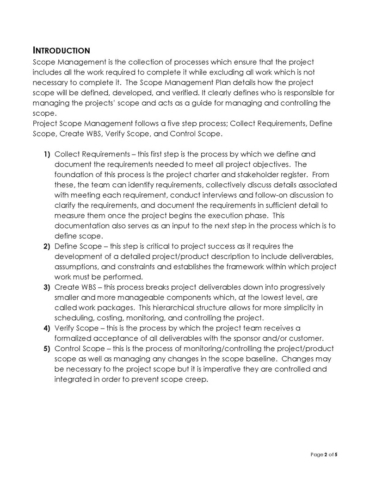 26 Project Scope Statement Templates (Free Downloads)