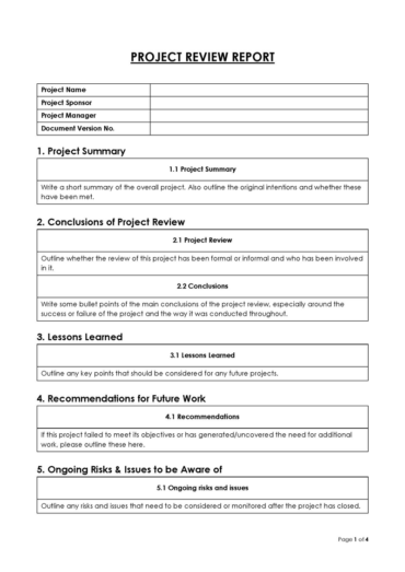 26 Project Scope Statement Templates (Free Downloads)