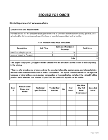 How to Write a Request For Quote (RFQ) - Free Templates