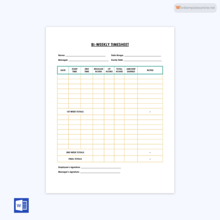 40 Free Time Log Templates (Hourly, Daily) - Word, Excel