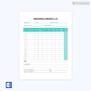 40 Free Time Log Templates (Hourly, Daily) - Word, Excel