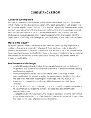 18 Great Consulting Report Examples & Templates