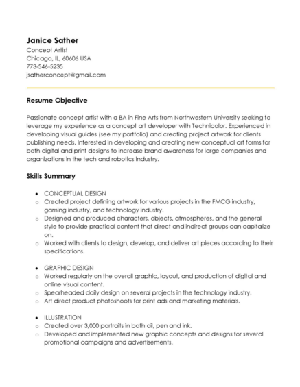 18 Functional Resume Examples (Guide + Templates)