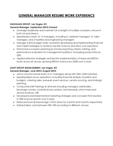 How to Write Work Experience In Resume (Samples & Tips)