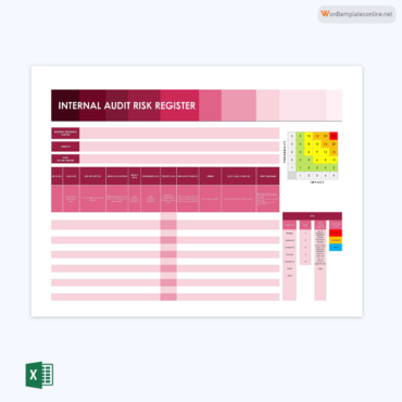 40 Free Risk Register Templates for Excel