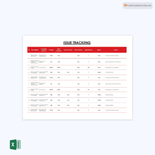 12 Free Issue Tracking and Log Templates for Excel