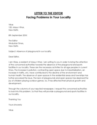 How To Write a Letter to Editor? (Sample | Examples)